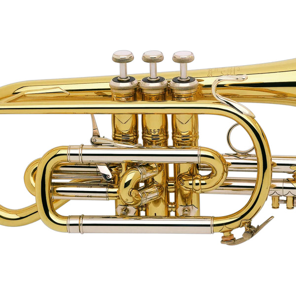 Bach 184L Stradivarius Shepherd's Crook Bb Cornet Lacquer ...