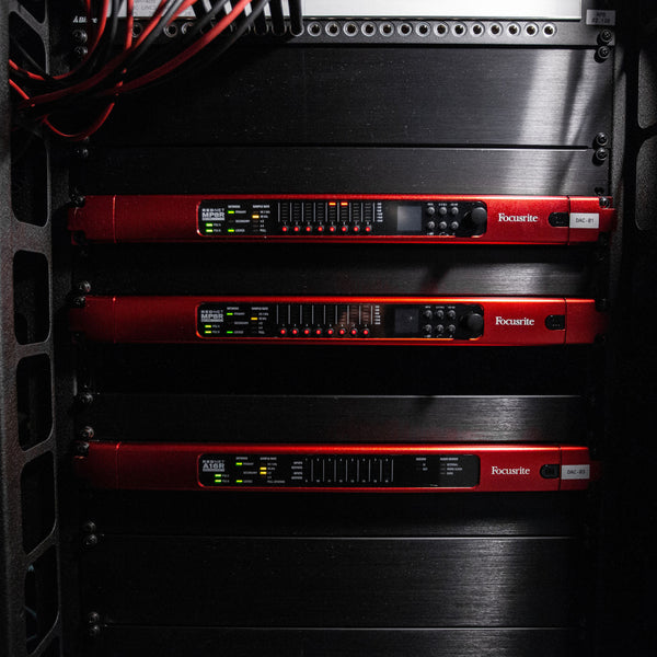 Focusrite Pro RedNet MP8R 8-channel Microphone Preamp & A/D Converter ...