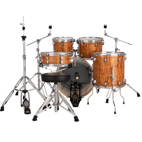 Ludwig Evolution 5pc Acoustic Drum Set with 20" Bass Drum Cherry ...