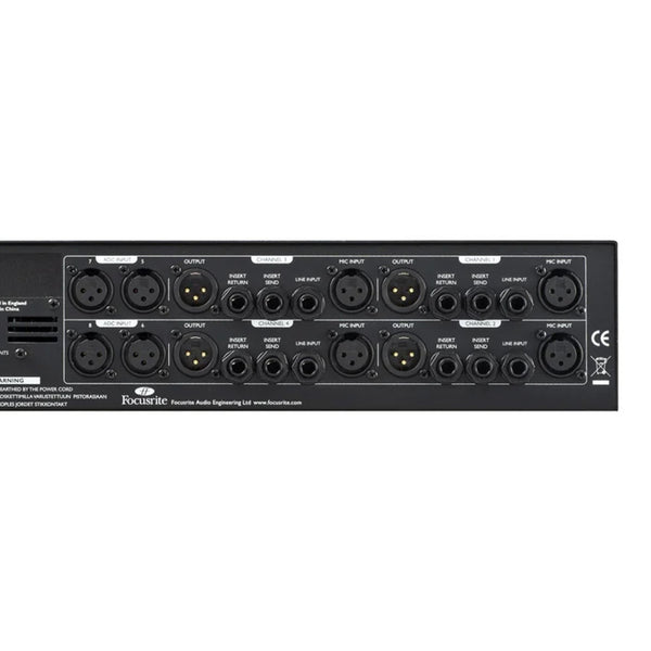 Focusrite Pro ISA 428 MK2 4-Channel Microphone Preamp – PlayMusic123.com