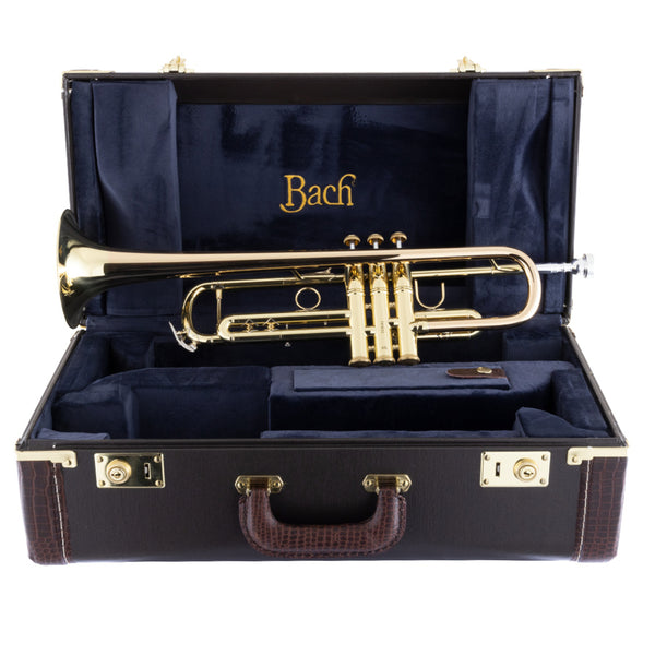Bach 17043GYR Apollo Reverse Leadpipe Bb Trumpet Lacquer – PlayMusic123.com