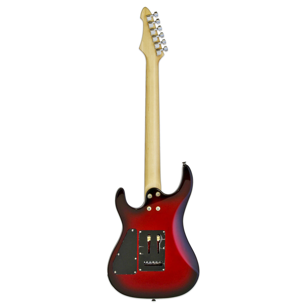 Aria Pro II Electric Guitar Metallic Red Shade – PlayMusic123.com