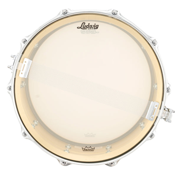 Ludwig LB654BM Acrolite 6.5X14 Acro Brass Snare 10 Lug Snare Drum ...
