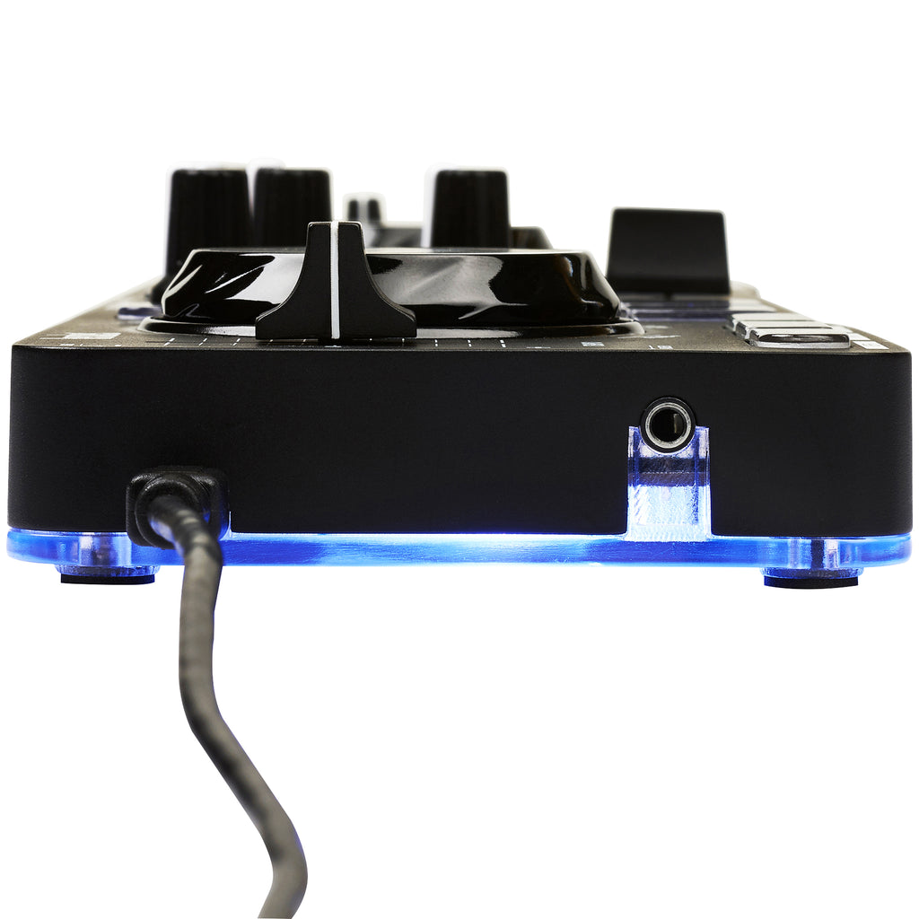 Hercules DJ Starlight 2-channel controller with built-in, AMS-DJCONTRO ...