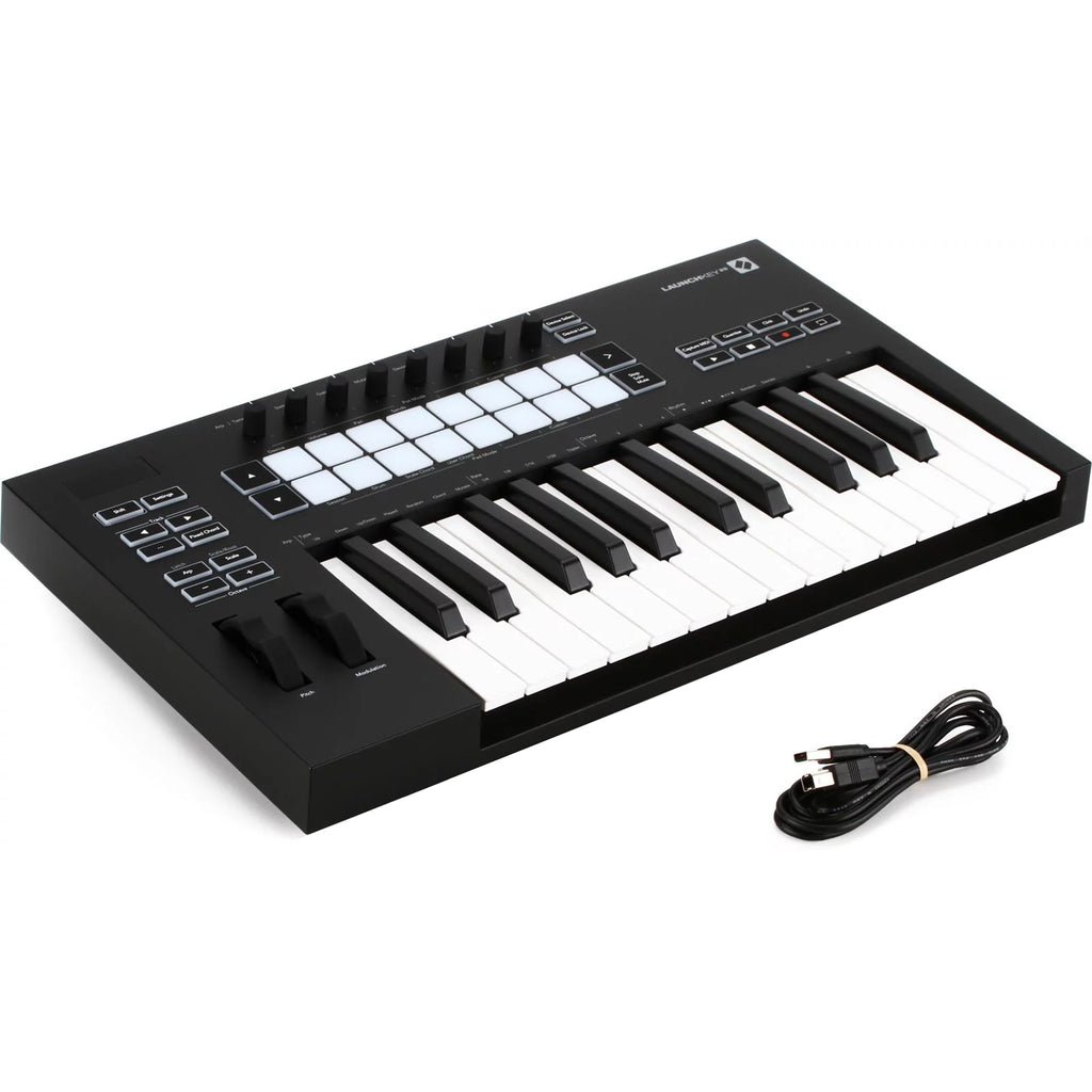 Novation Launchkey 25 MK3 25-Key Keyboard Controller – PlayMusic123.com