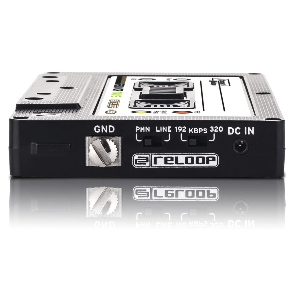 Reloop TAPE USB Mixtape Audio Recorder Retro Cassette Look ...