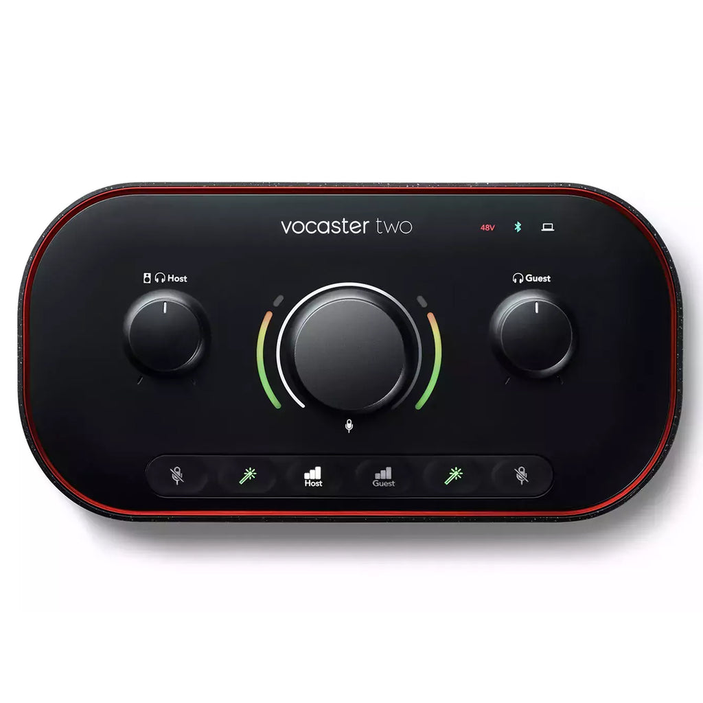 Focusrite Vocaster Two Studio Podcasting Interface with Vocaster ...